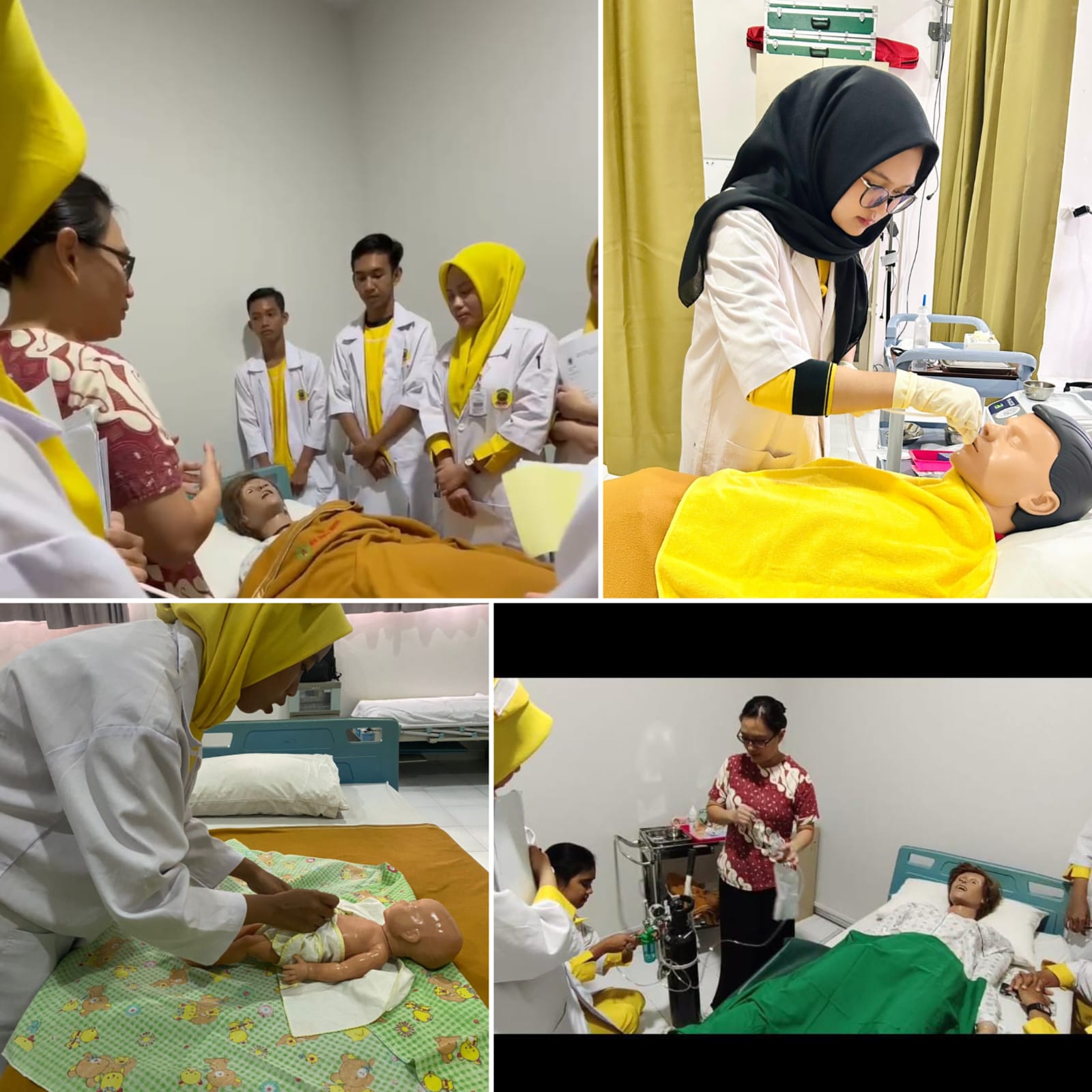 Mahasiswa S1 Ilmu Keperawatan Universitas Awal Bros Lakukan Praktikum ...