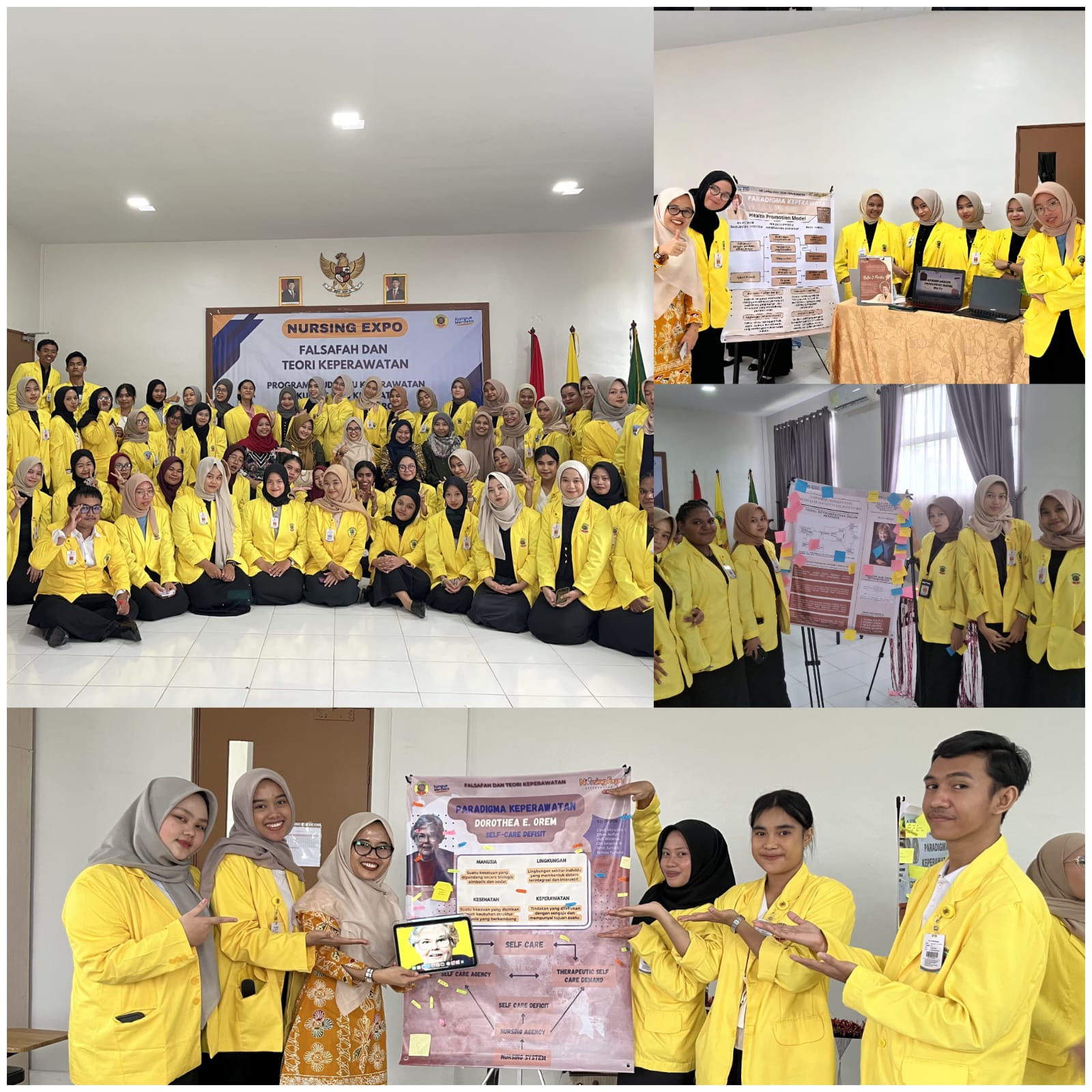 Mahasiswa Tingkat I Prodi S1 Ilmu Keperawatan Gelar Nursing Expo Falsafah dan Teori Keperawatan ...